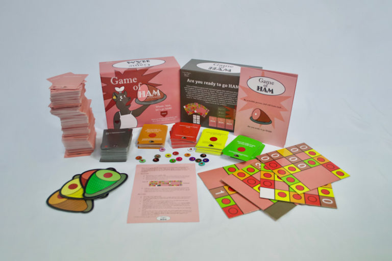 Game of HAM: A Party Game and Board Game